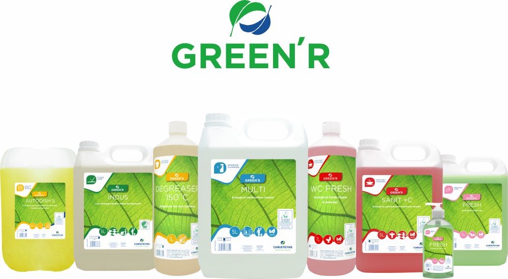 Christeyns (Clover) Green'R Eco-Friendly Cleaning Range